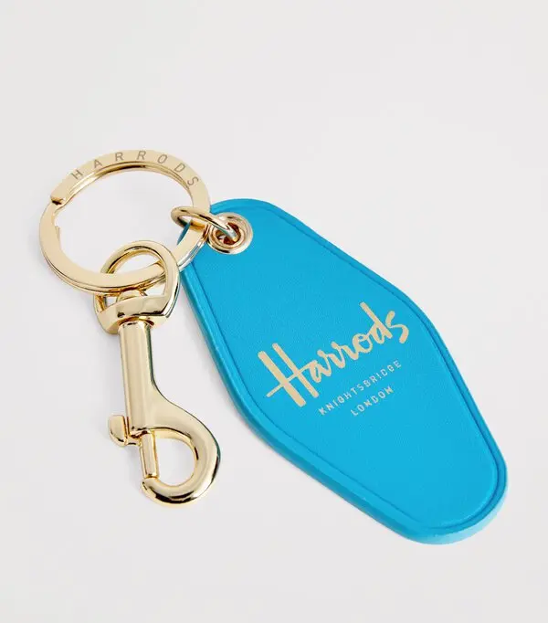 Harrods Leather Keyring
