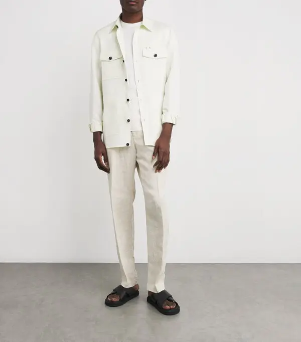 Isaia Cotton Overshirt