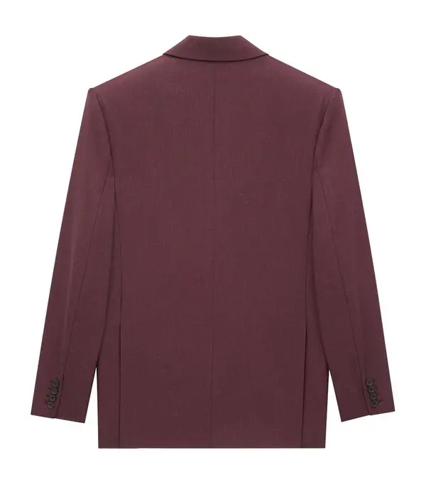 Saint Laurent Wool Double-breasted Blazer
