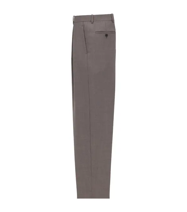 Saint Laurent Wool Tailored Trousers