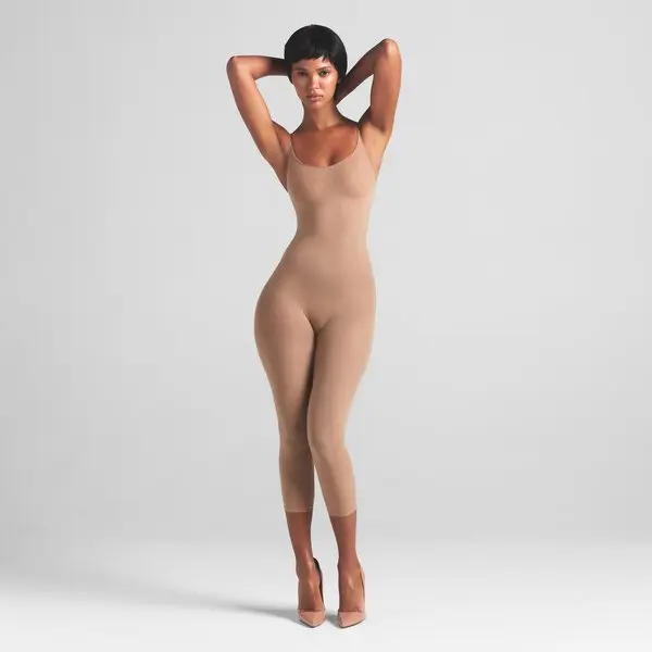 SKIMS Sheer Seamless Catsuit - Sienna