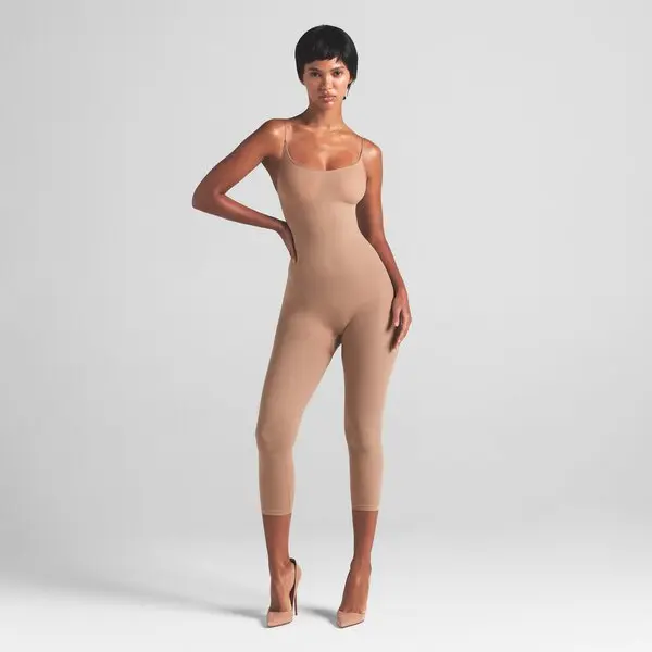 SKIMS Sheer Seamless Catsuit - Sienna