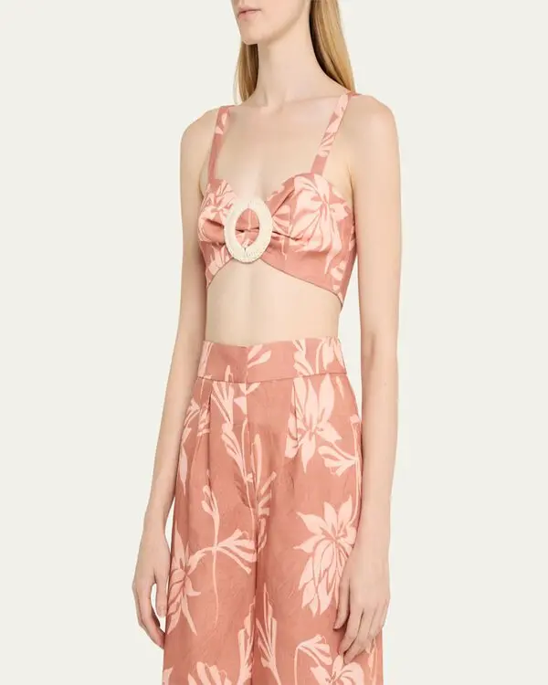 PatBO Artichoke Bralette Top