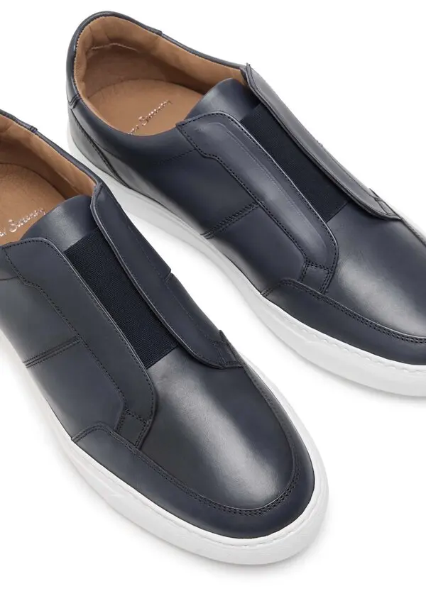 OLIVER SWEENEY Rende Panelled Leather Sneakers