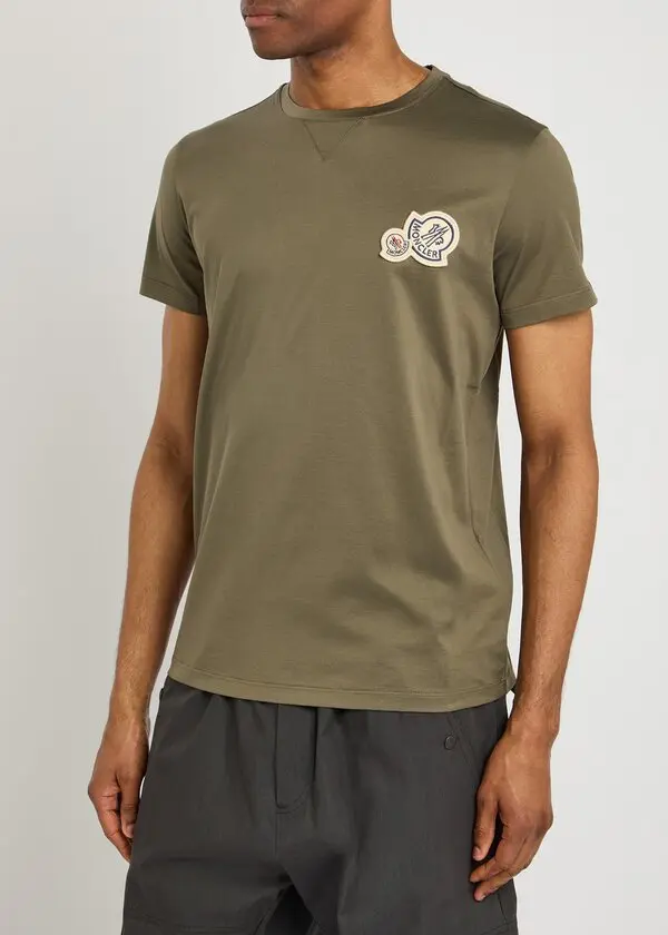 Moncler Logo Cotton T-shirt
