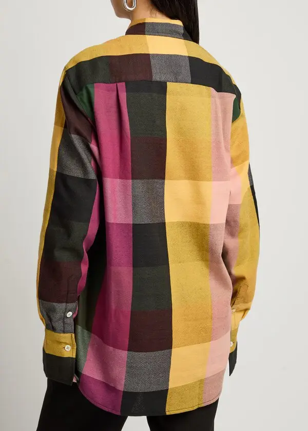 MARRAKSHI Life Checked Jacquard Cotton Shirt