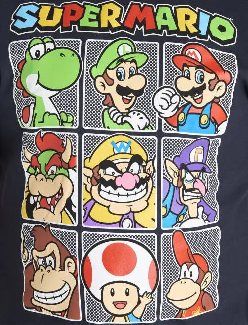 TRUE NATION BY DXL Big & Tall Mario Kart Party Pals Graphic Tee