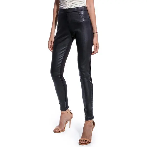 AS By DF Kiki Stretch Leather Leggings