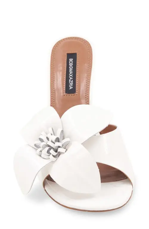 Bcbgmaxazria Aeryn Slide Sandal - White