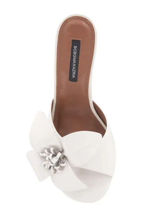 Bcbgmaxazria Aeryn Slide Sandal - White