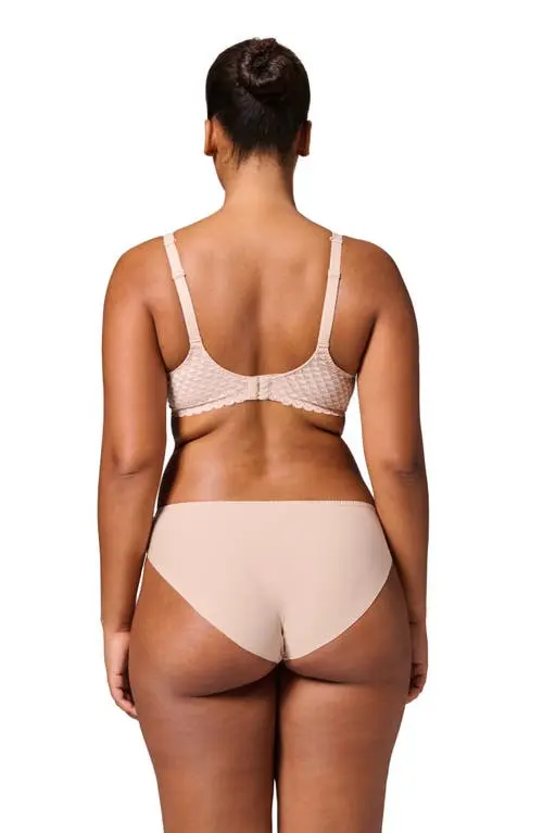 Simone Perele Subtile Bikini Bottom - Peau Rose