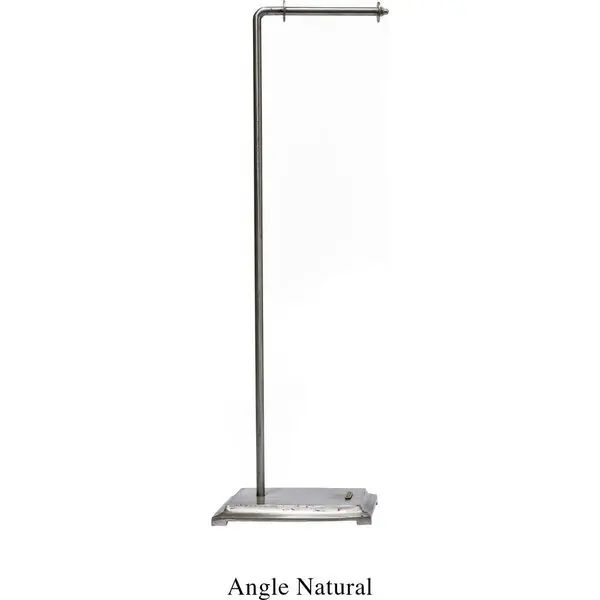 PUEBCO Toilet Paper Holder - Natural Angle