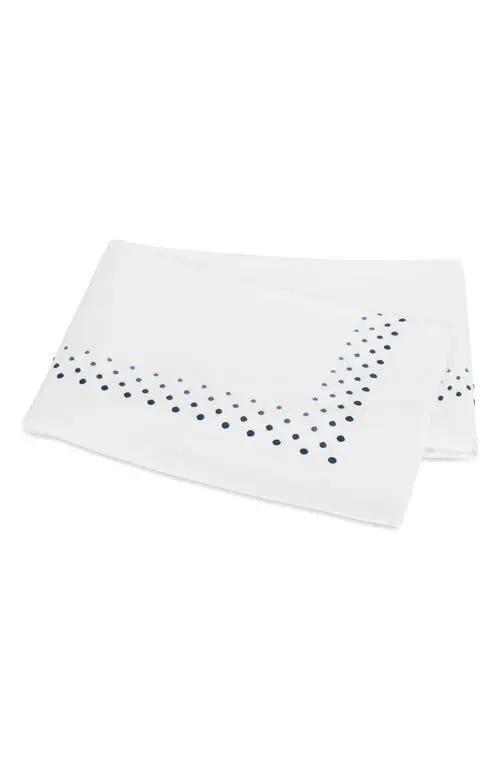 MATOUK Dorothy 600 Thread Count Flat Sheet - Blue Ombre