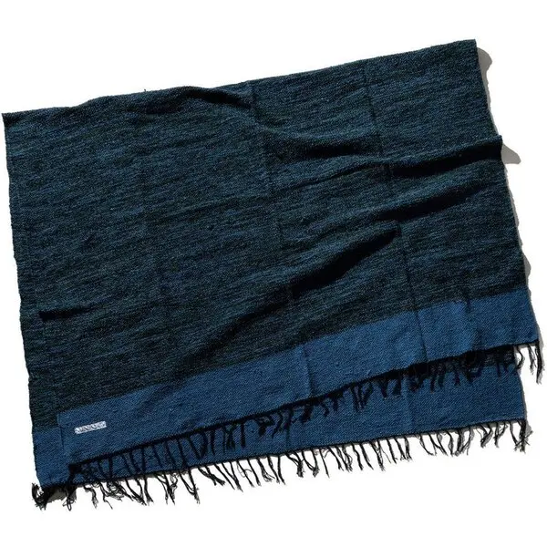 PUEBCO Handloomed Recycle Yarn Rug - Blue