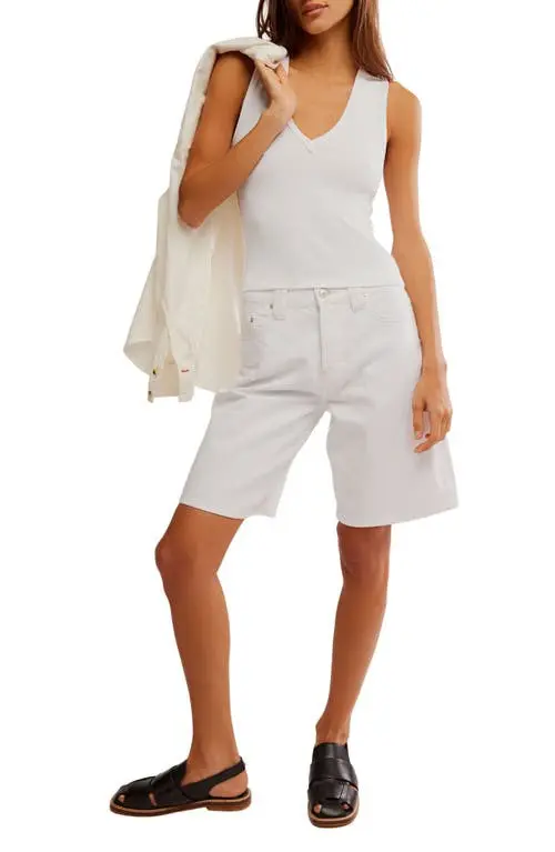 Free People Montana High-waisted Denim Shorts