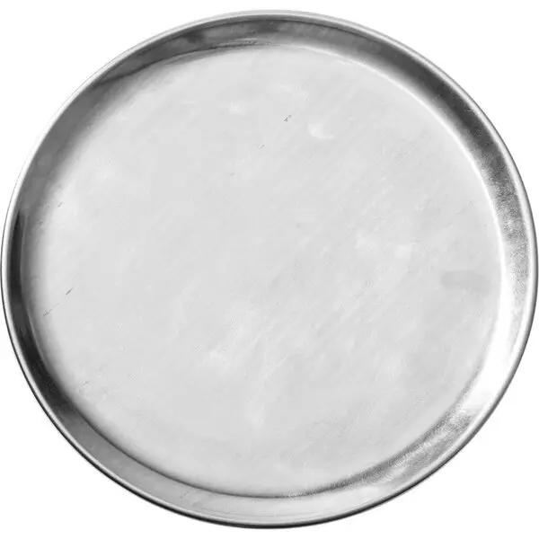 PUEBCO Aluminum Round Tray - Silver
