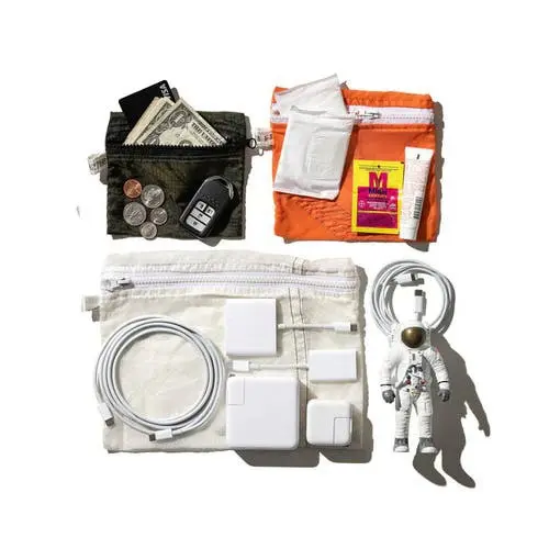 PUEBCO Vintage Parachute Light Pouch - Orange