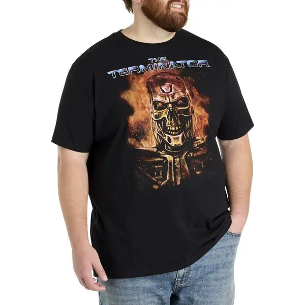 TRUE NATION BY DXL Big & Tall The Terminator Robot Graphic Tee
