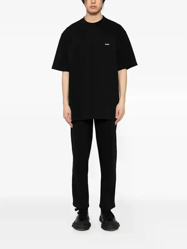 TEAM WANG DESIGN Straight Jersey Pants