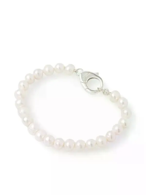 HATTON LABS Freshwater Pearl Bracelet - Silver