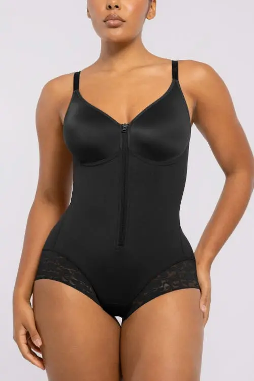 SHAPELLX Airslim Hourglass Full Body Shaper - Black