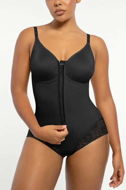 SHAPELLX Airslim Hourglass Full Body Shaper - Onyx Black