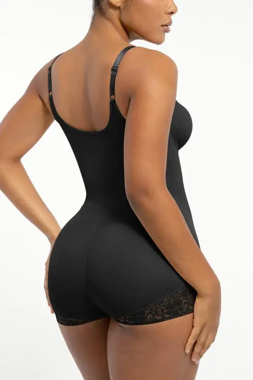 SHAPELLX Airslim Hourglass Full Body Shaper - Onyx Black