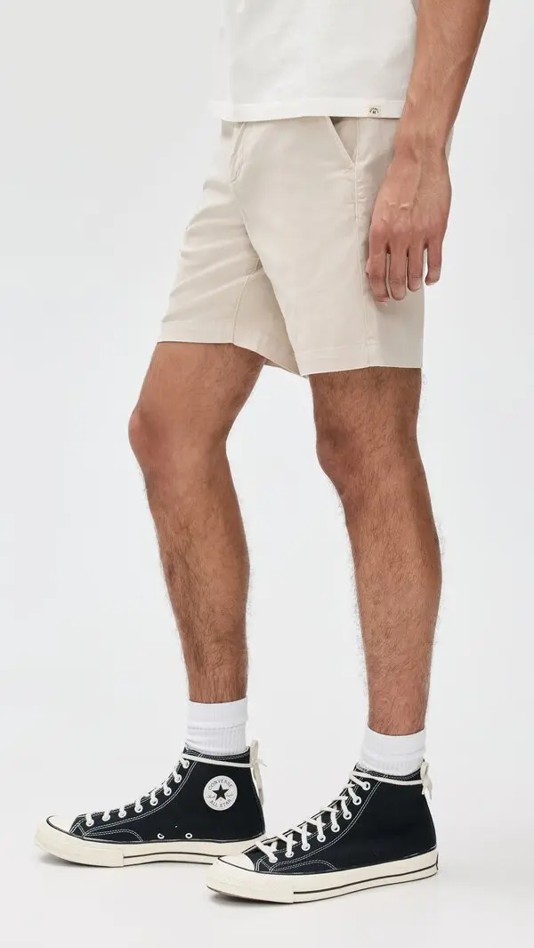 Faherty Brand Essential Chino Shorts - Stone