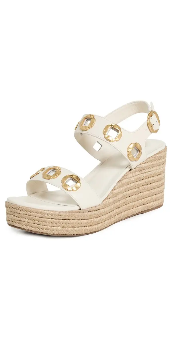 Larroude Milan Espadrilles - Ivory