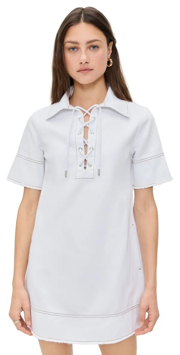 aligne denim mini dress Amanda Denim Mini Dress