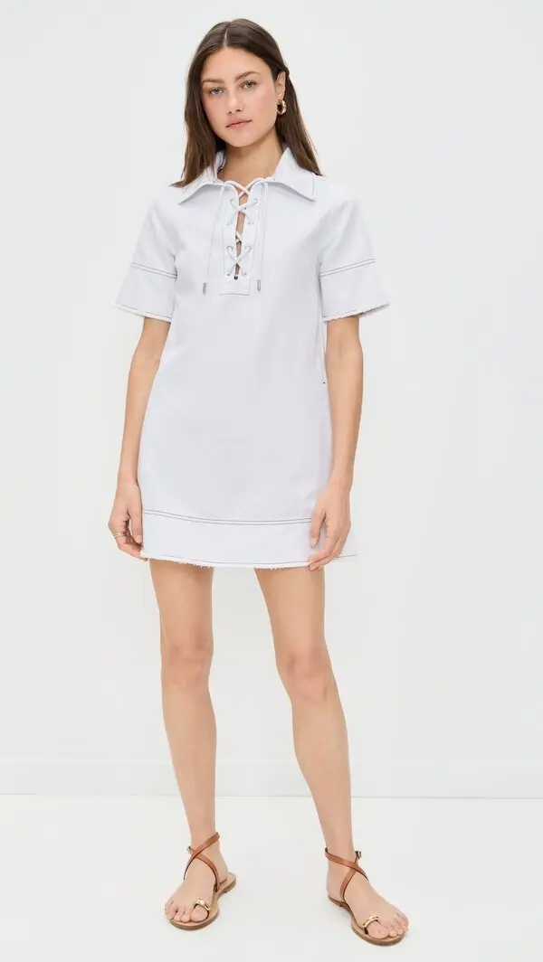 laced up a line mini dress Dancing Queen 3282