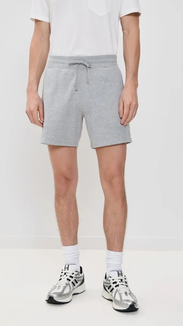 Reigning Champ Midweight Terry Sweatshort - Heather Grey