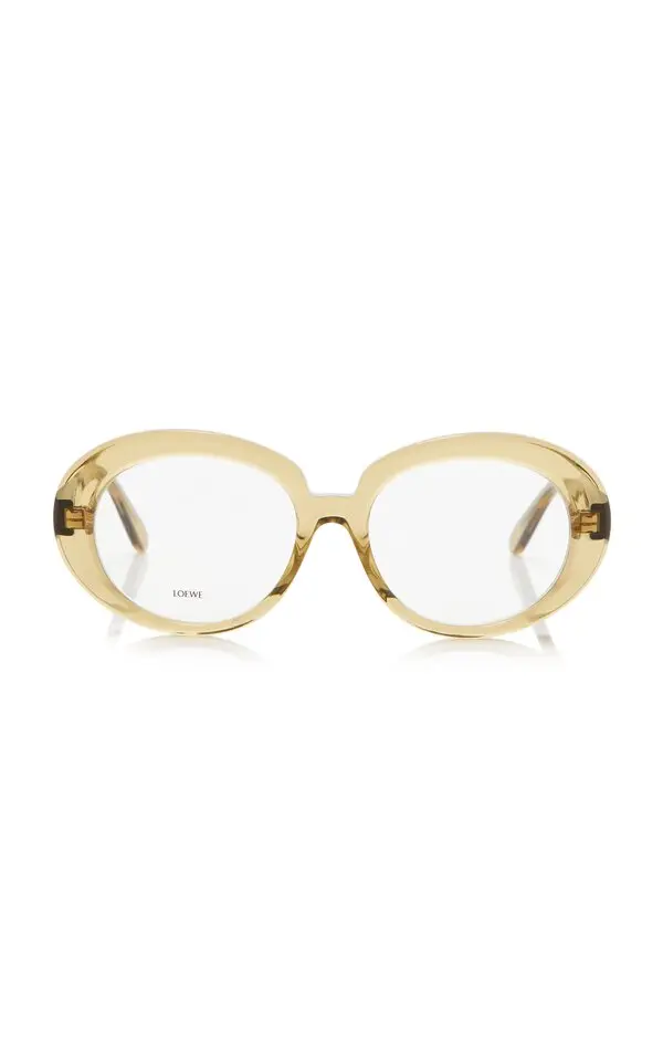 Loewe Round-frame Acetate Eyeglasses - Green
