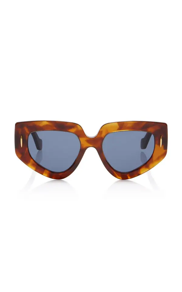 Loewe Anagram D-frame Sunglasses - Brown