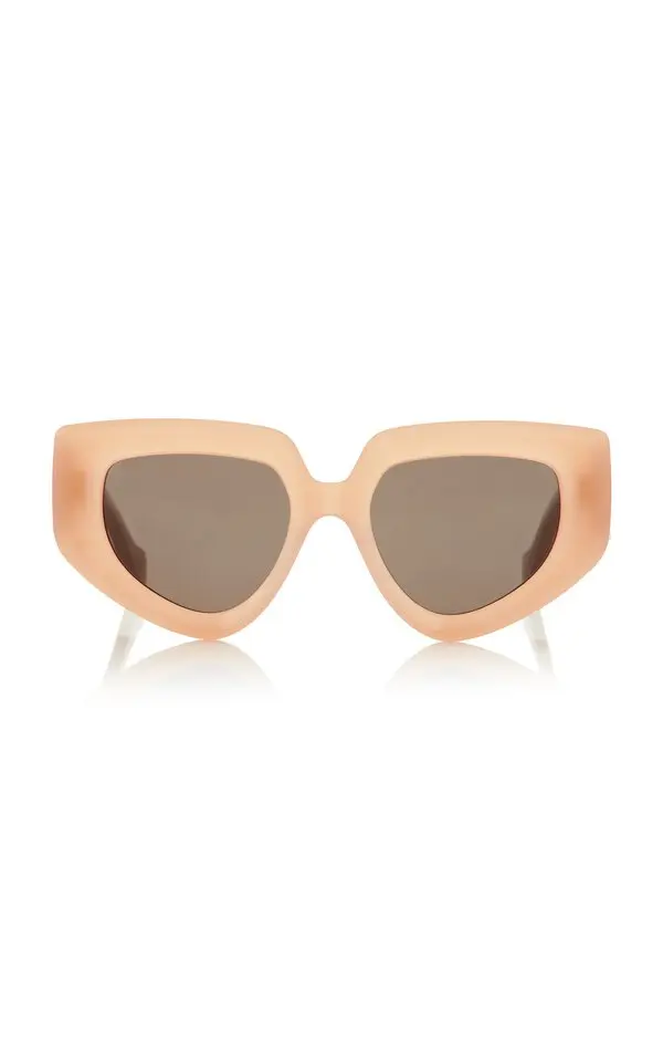 Loewe Anagram Oversized D-frame Sunglasses - Pink