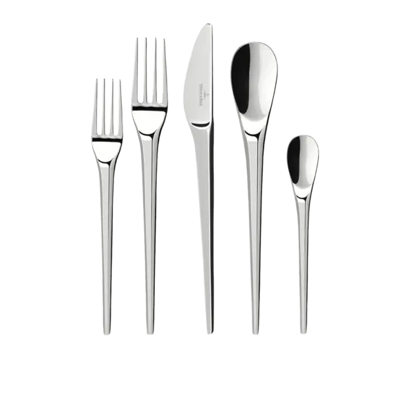 VILLEROY & BOCH Newmoon 5 Piece Place Set - Stainless Steel