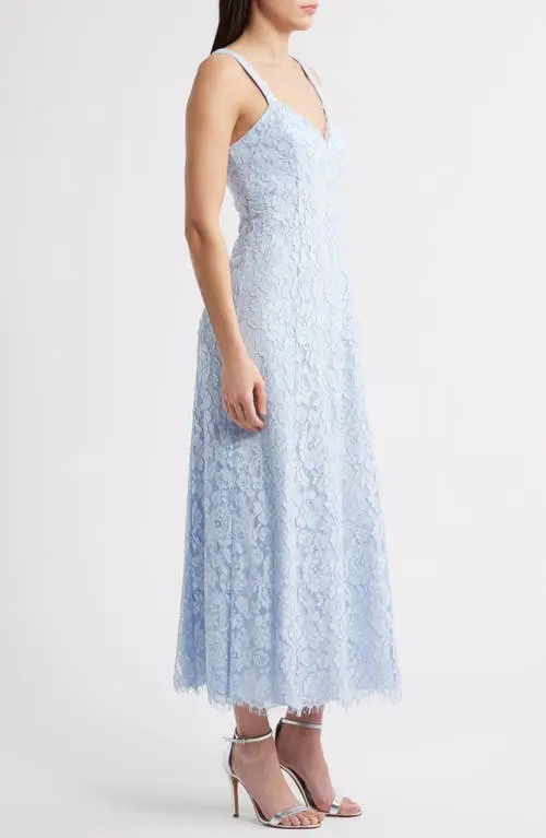 WAYF Elysia Cotton-blend Lace Gown