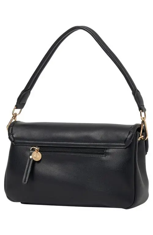 URBAN ORIGINALS Misty Vegan Leather Shoulder Bag - Black