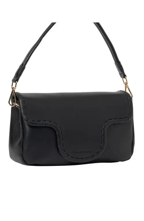 URBAN ORIGINALS Misty Vegan Leather Shoulder Bag - Black