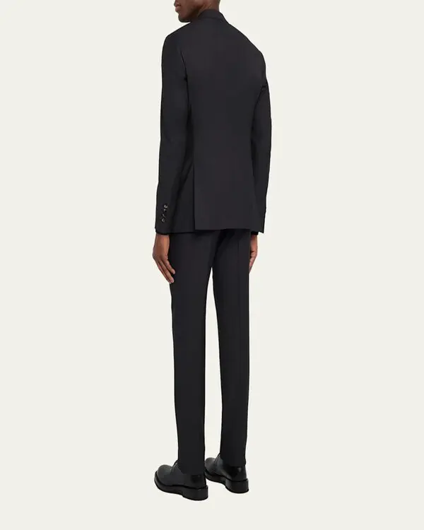 Giorgio Armani Pinpoint Twill Suit