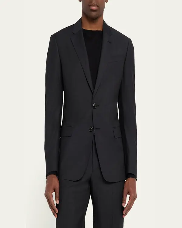 Giorgio Armani Pinpoint Twill Suit