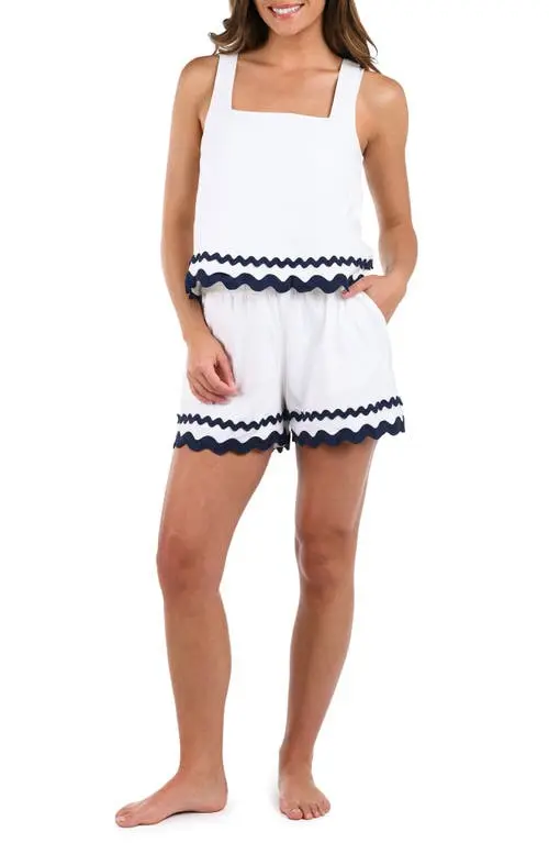 La Blanca Poolside Square Neck Cover-up Tank Top