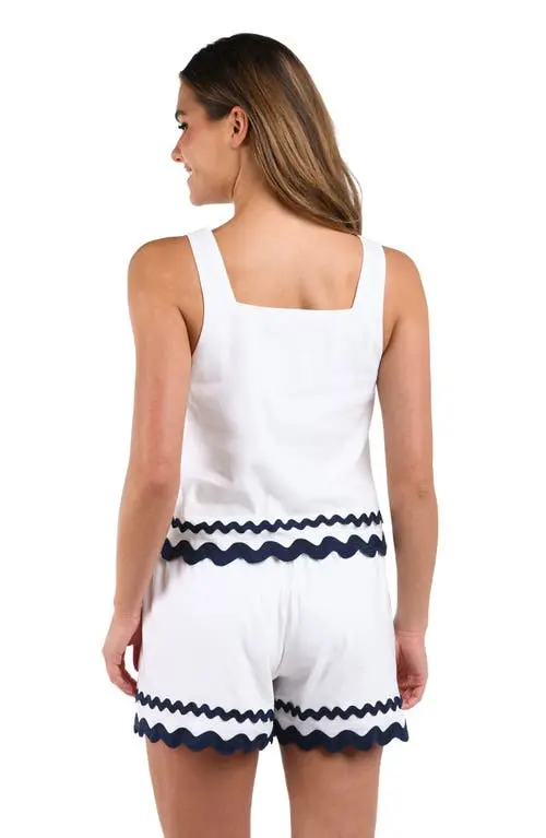 La Blanca Poolside Square Neck Cover-up Tank Top