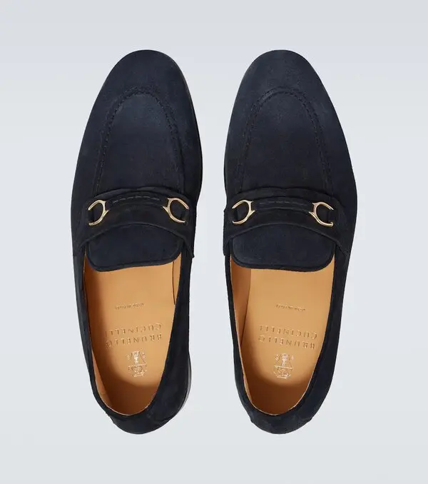 Brunello Cucinelli Suede Loafers