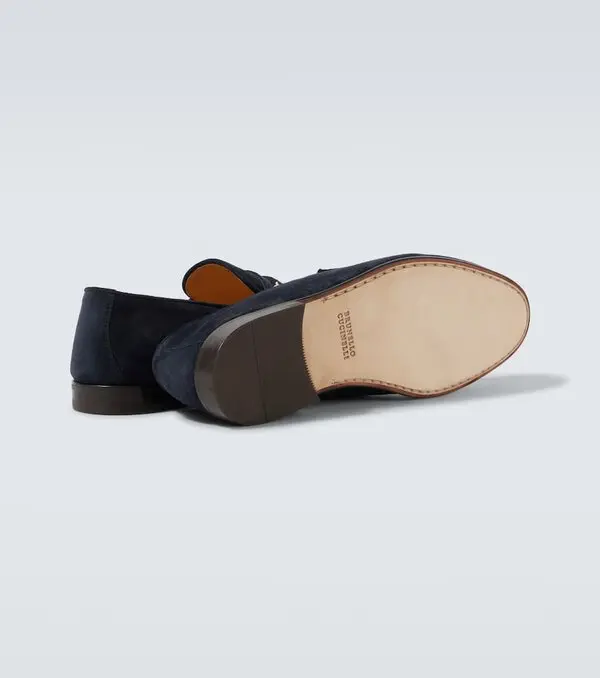 Brunello Cucinelli Suede Loafers
