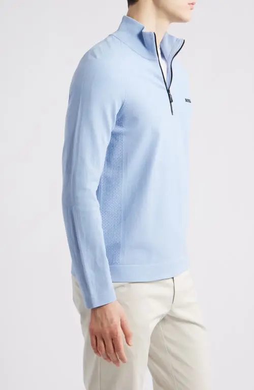 BOSS Seamless Tech Quarter Zip Sweatshirt