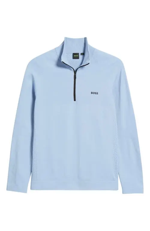 BOSS Seamless Tech Quarter Zip Sweatshirt