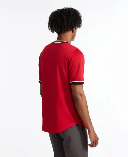ECKO UNLTD. Southpaw Button Front Top - True Red