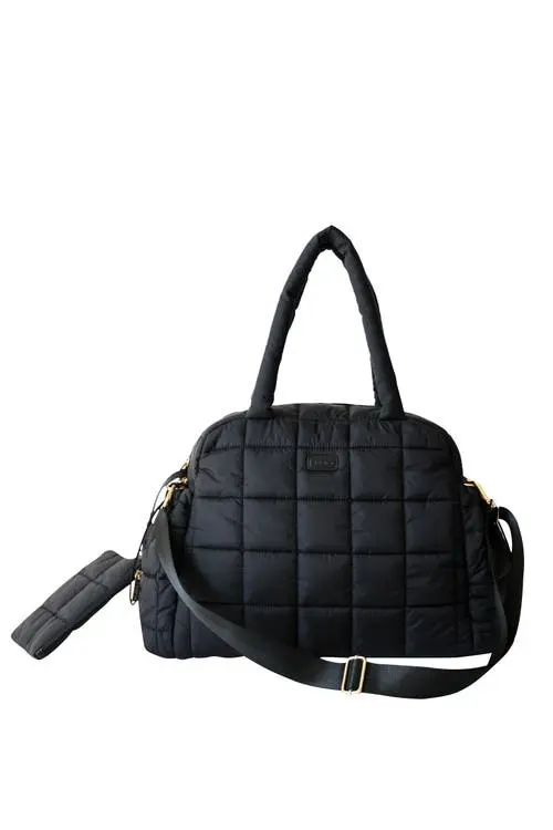 AUGUSTNOA Weekender Duffle Bag - Black