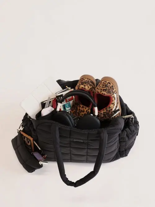 AUGUSTNOA Weekender Duffle Bag - Black